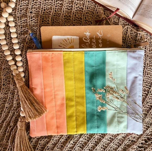 Ruth and Esther | Bags | New Ruth And Esther Summer Days Pouch | Poshmark